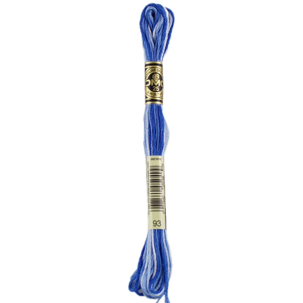 DMC Floss 93 Blue Variegated